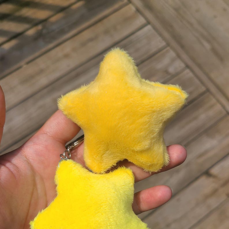 Sleepy Stars Handmade Plushie Keychains - Etsy
