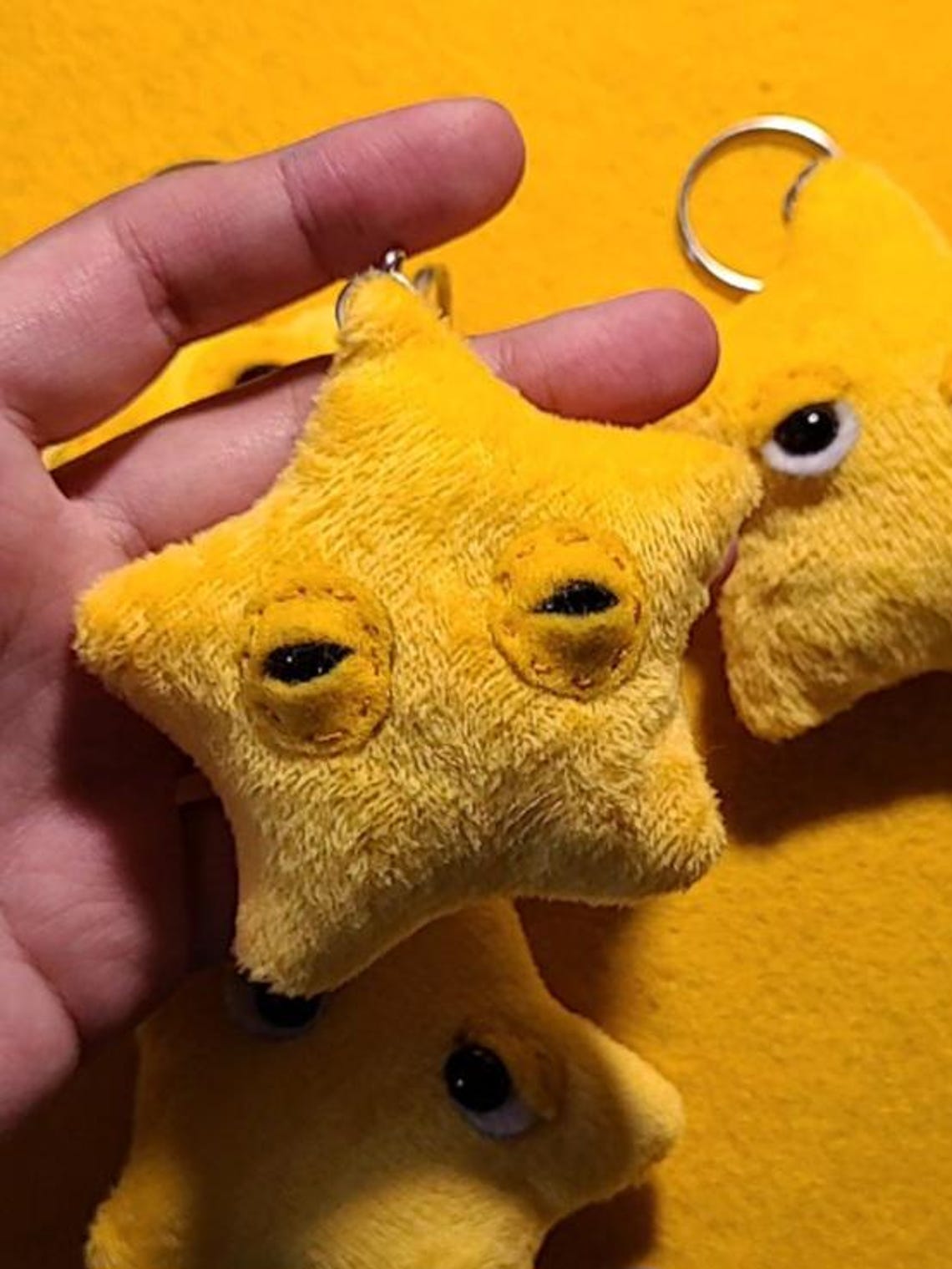 Sleepy Stars Handmade Plushie Keychains - Etsy