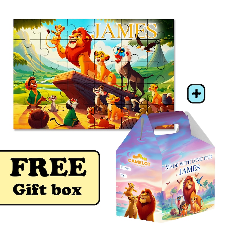 Lion King Puzzle Gift - 60+ Gift Ideas for 2025