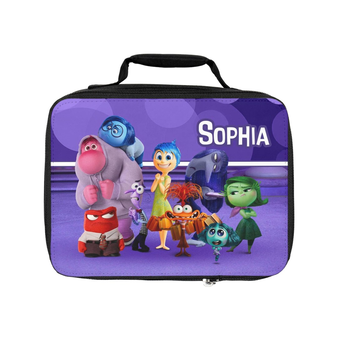 Inside Out Personalized Lunch Bag With Custom Name – Emotion-themed ...