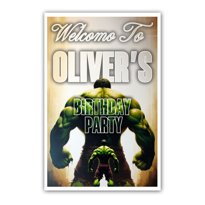 Hulk Door Decor - Etsy