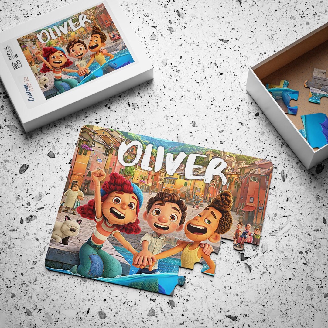 Personalized Luca Jigsaw Puzzle for Kids - Etsy