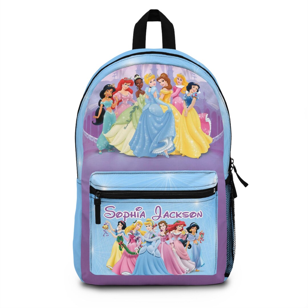 Personalized Disney Princesses Backpack – Lightweight & Durable – Loved ...