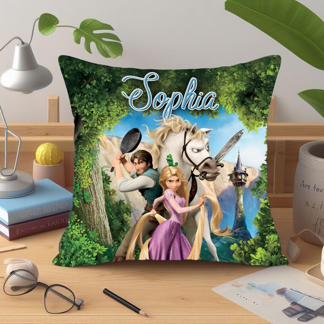 Personalized Rapunzel Pillow - Etsy