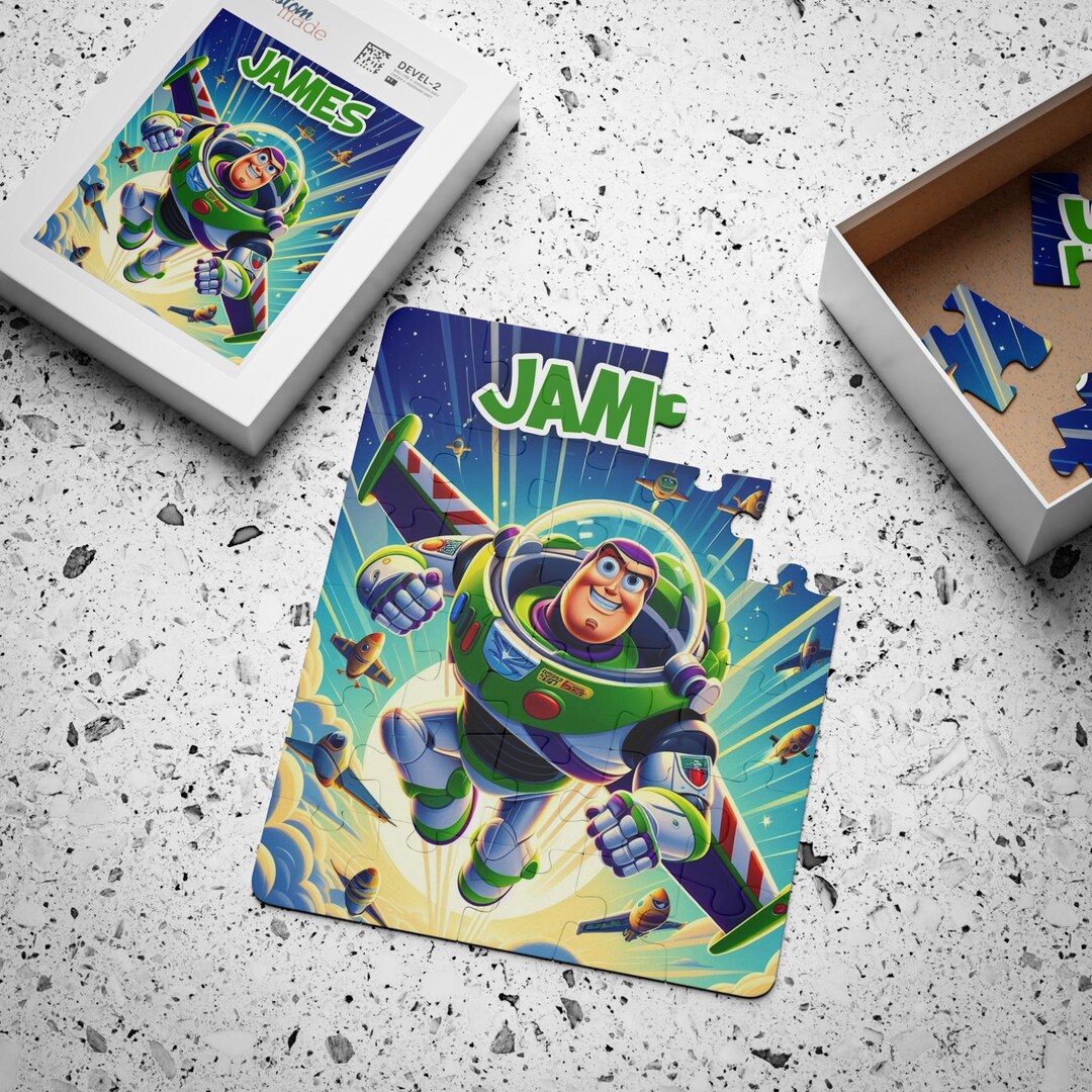 Personalized Buzz Lightyear Jigsaw Puzzle for Kids - Etsy