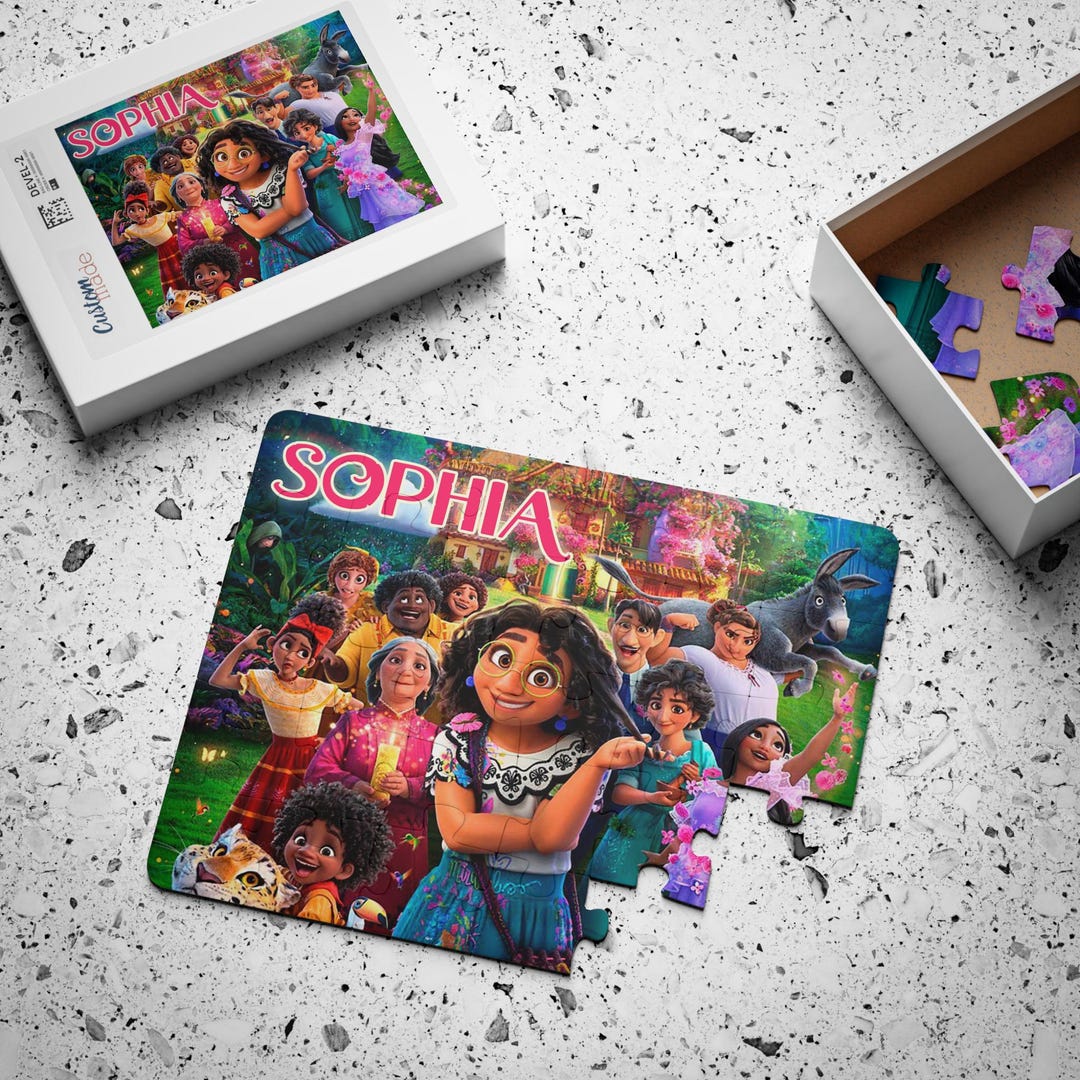 Personalized Encanto Jigsaw Puzzle - 30 Pieces - 11x14 in - Fun ...