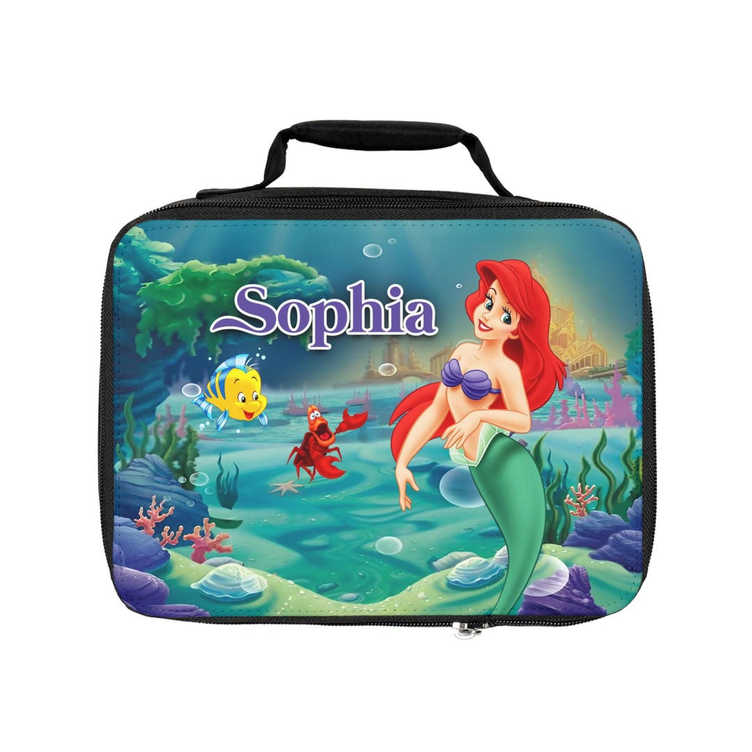 Personalized Little Mermaid Lunch Bag - Etsy