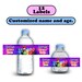 Inside Out Waterproof Stickers Party Labels Customizable With Name and ...