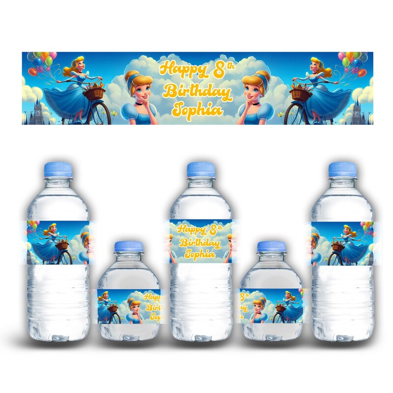 Cinderella Stickers - Etsy