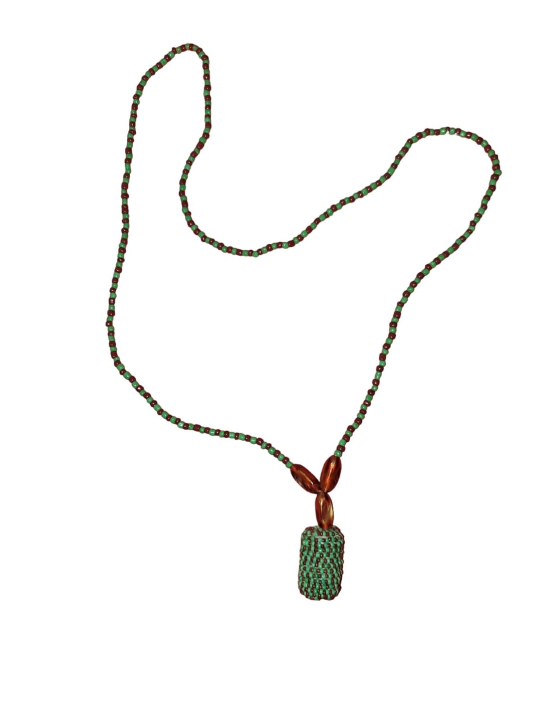 Beautiful Ifa Necklace Glass Bead - Etsy