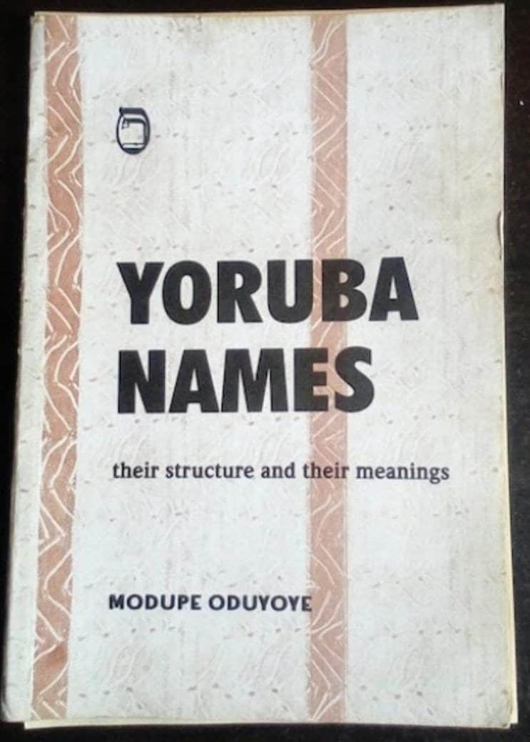 Yoruba Names, Their Structures and Meanings - Etsy