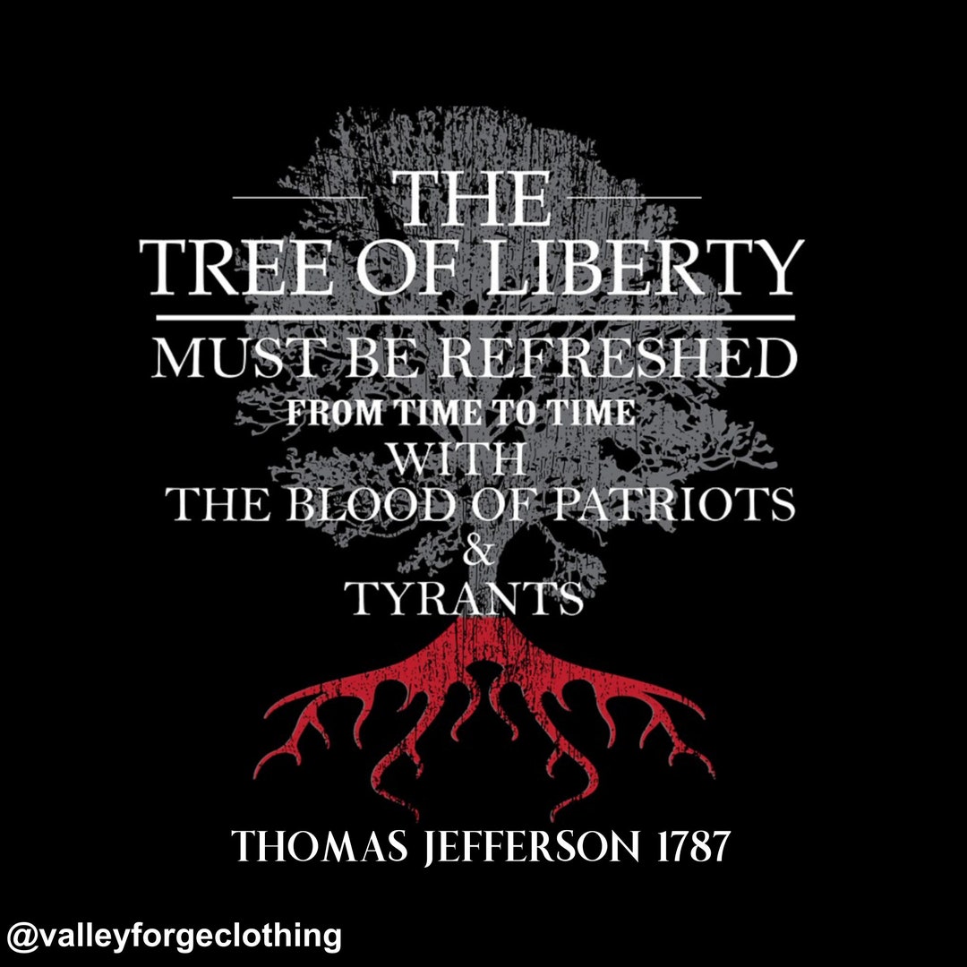 Tree of Liberty Sublimation Sticker - Removable, and Glossy White ...