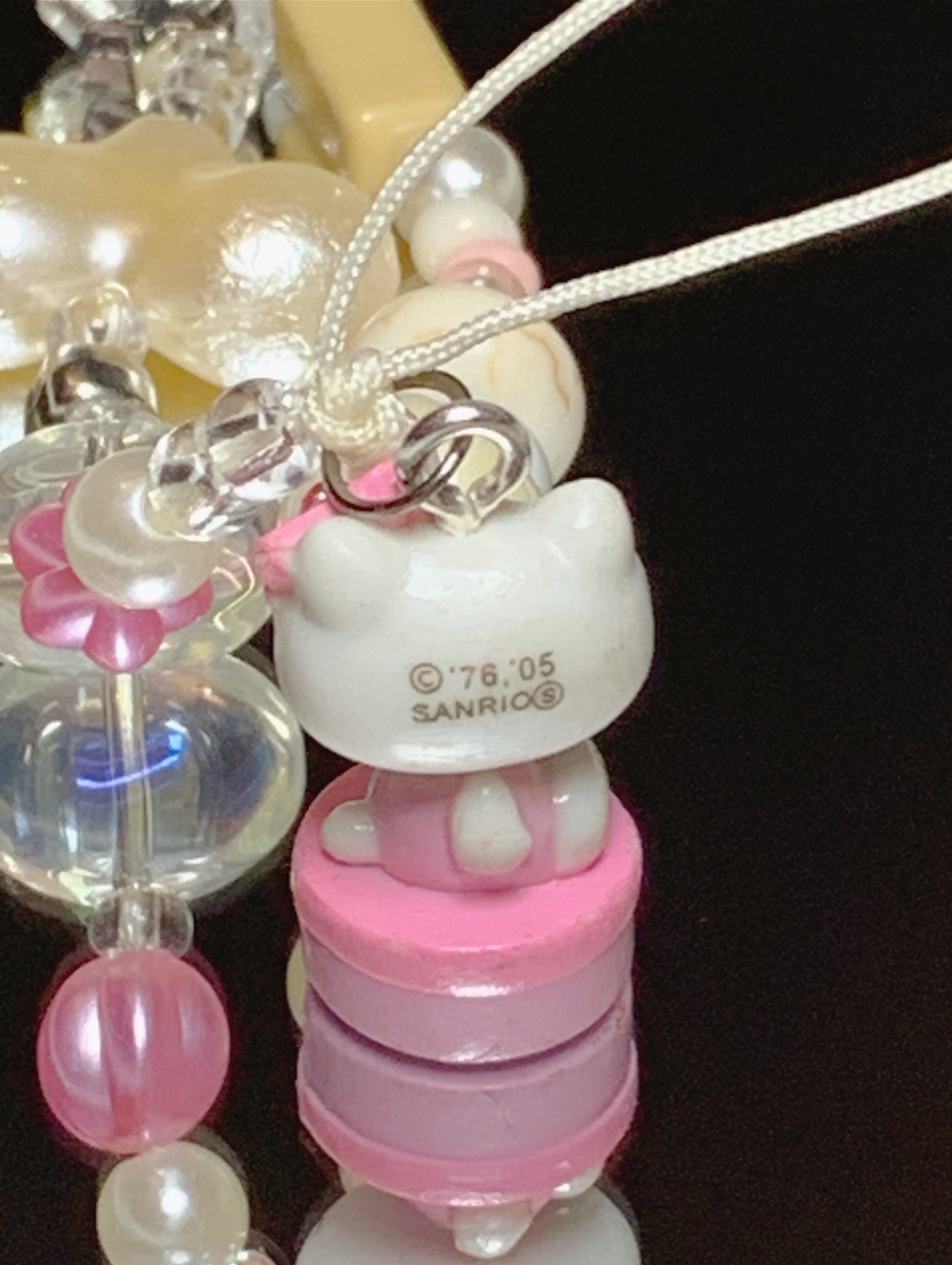 Hello Kitty Charm Chain Hugging Puppy, Building and Classic Kitty - Etsy