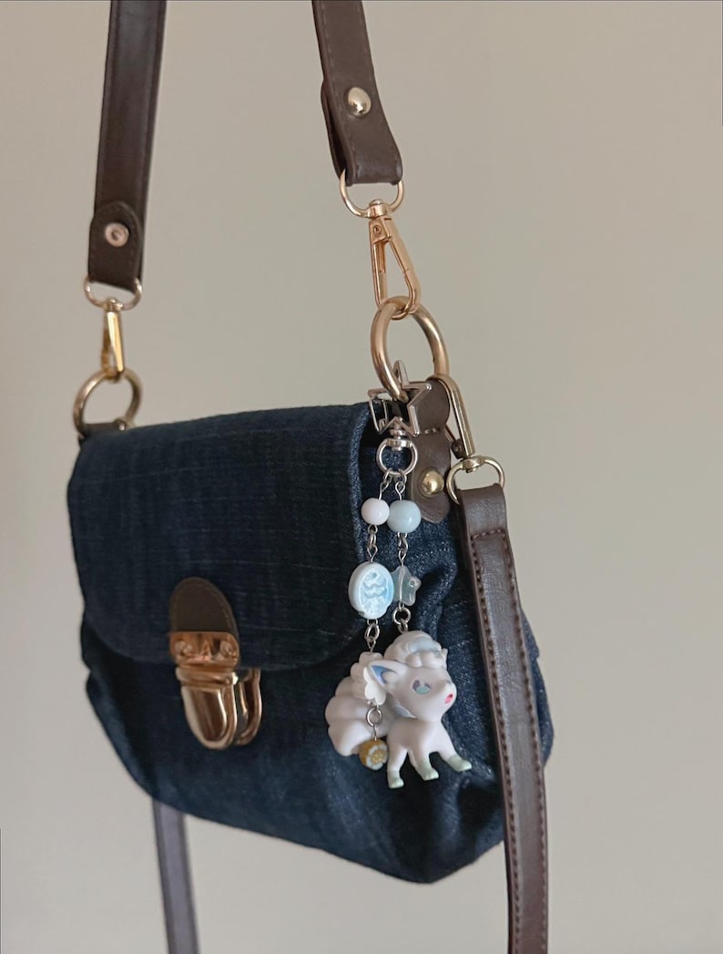 Kawaii Pokemon Bag Charm Orange (4.12) - Handmade Cute Character Bag ...