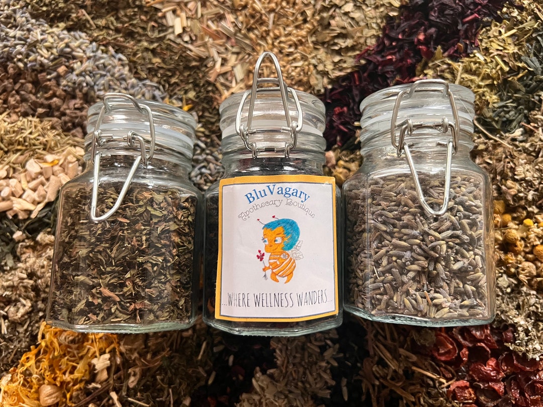 Pick Three Herbs/teas Gift Set-100% Organic Dried Herbs & Teas-fill ...