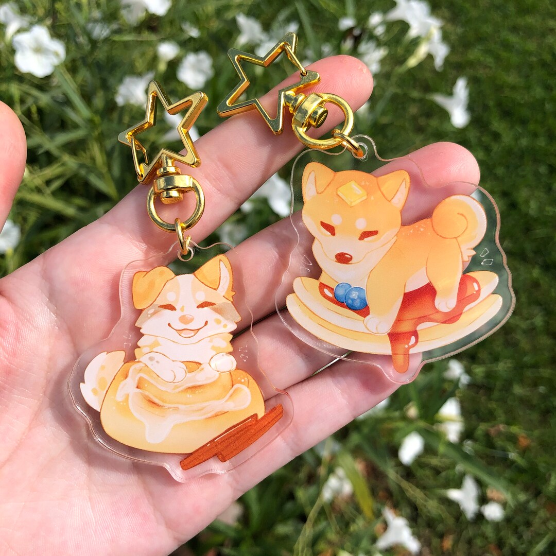 Food Cuties- Shiba Inu Pancake & Cinnamon Roll Australian Shepard ...