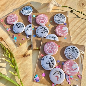 Paws Vs Maw Furry Pin Set - Etsy