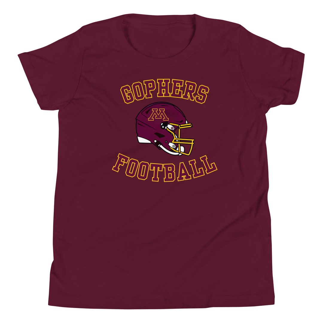 Youth Minnesota Gophers Football Helmet T-shirt - Etsy