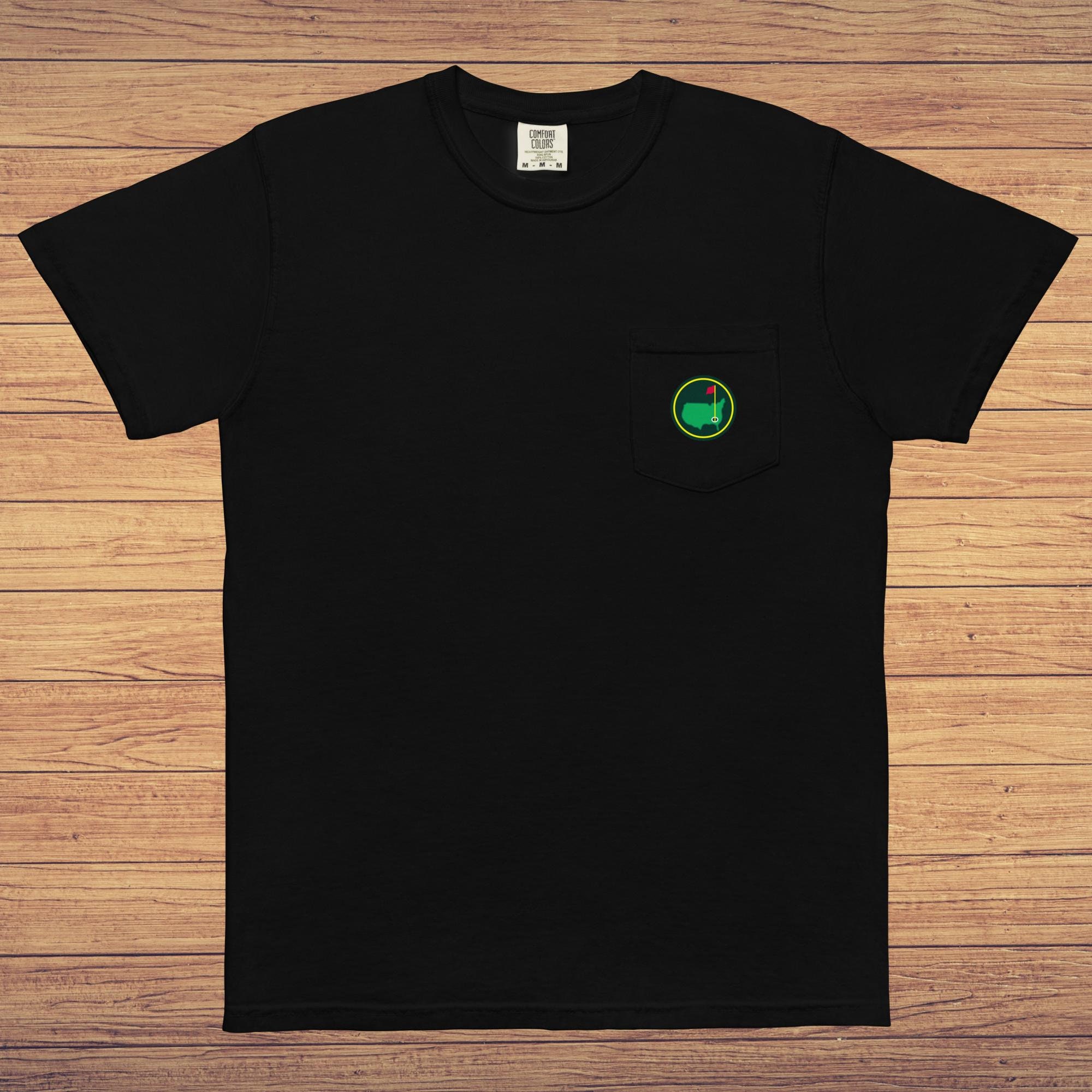 Iconic Masters Logo Pocket Tee: Elevate Your Golf Style - Etsy