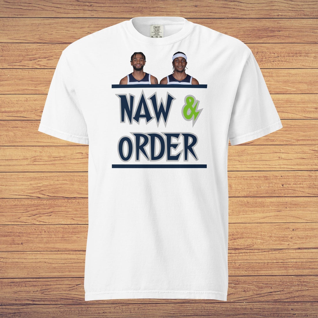 NAW & Order Timberwolves T Shirt Defense Wins Championships - Etsy