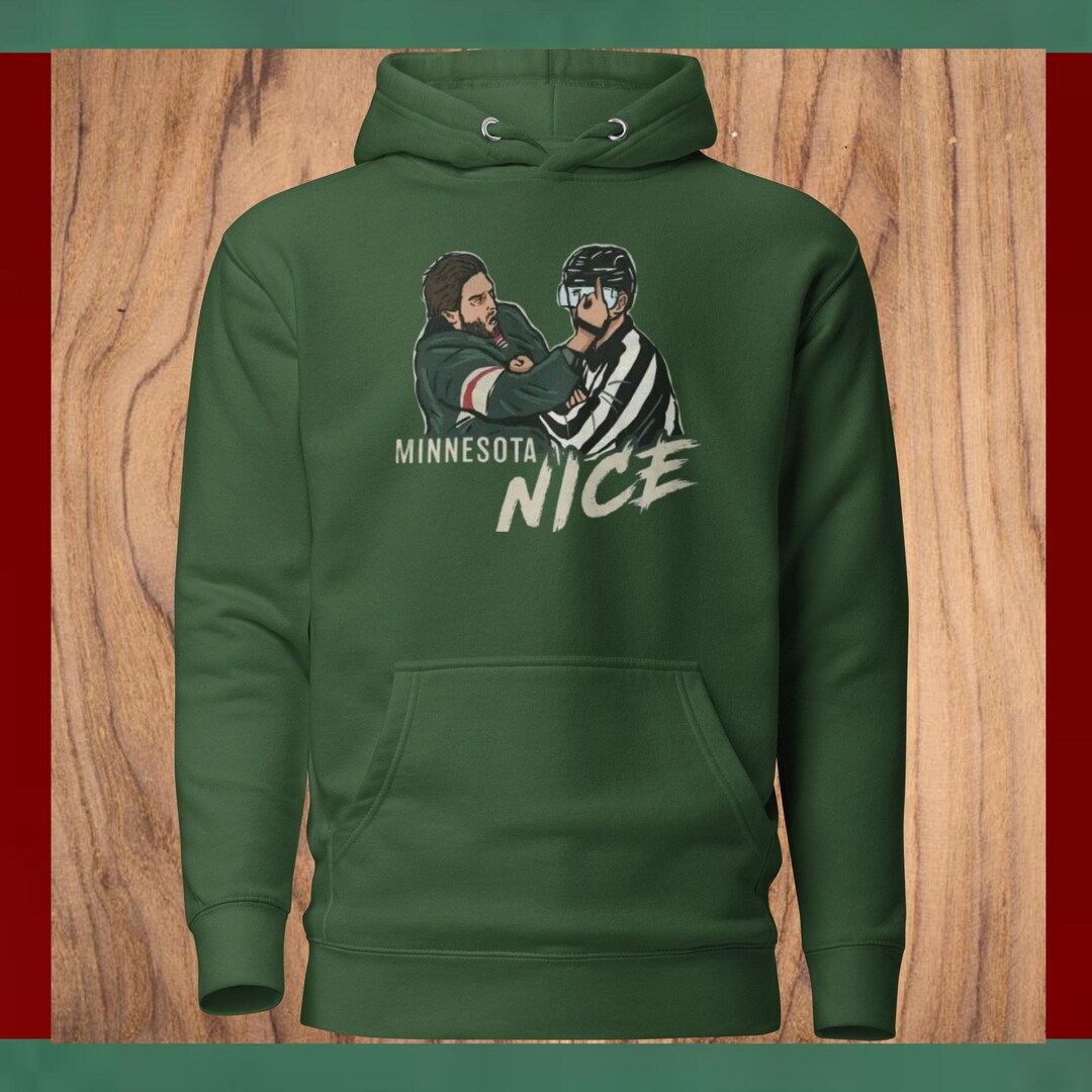 Funny Minnesota Wild Player Hoodie Ryan Hartman Middle Finger - Etsy