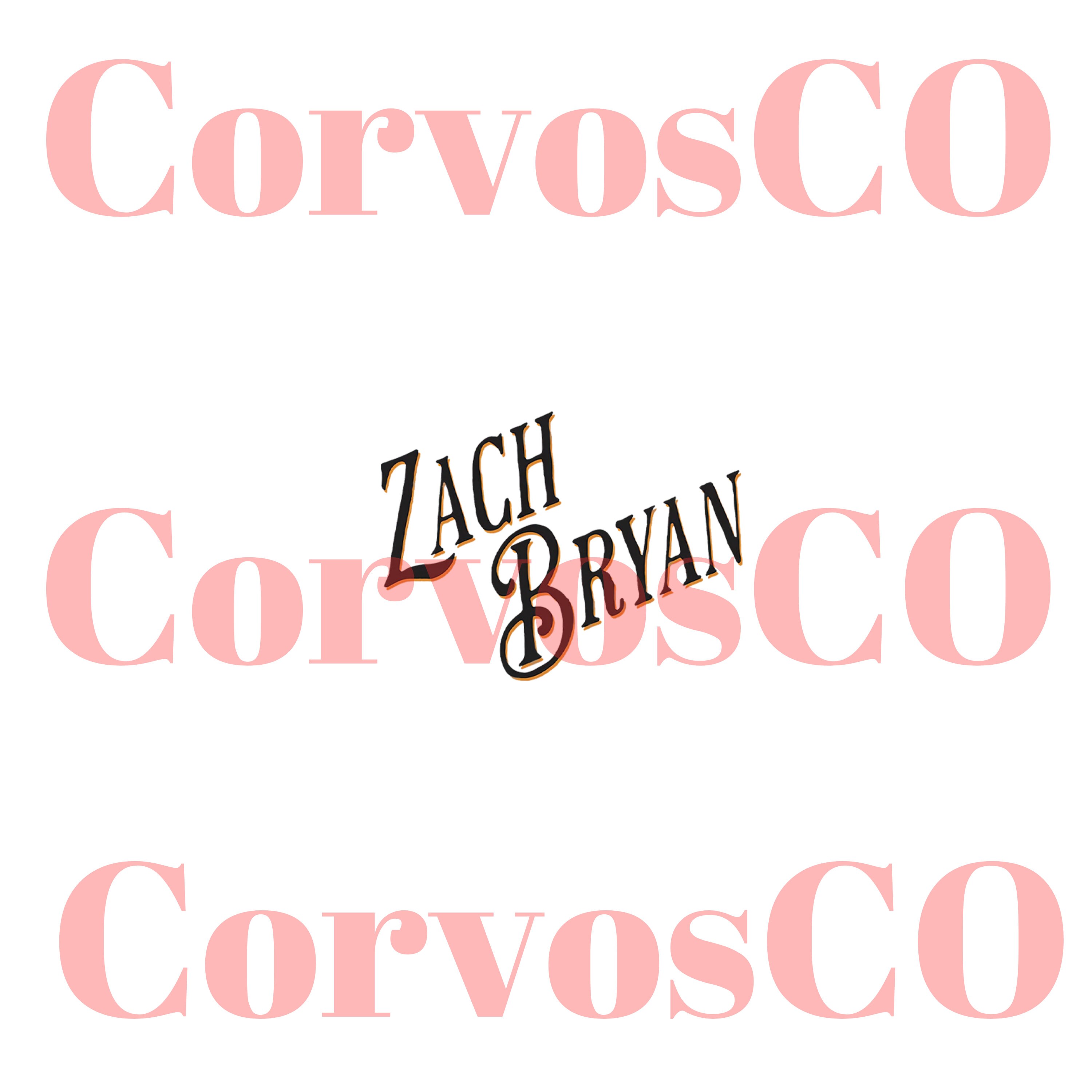 Only Zach Bryan Title PNG, Zach Bryan Png, Album Cover Merch Zach Bryan ...