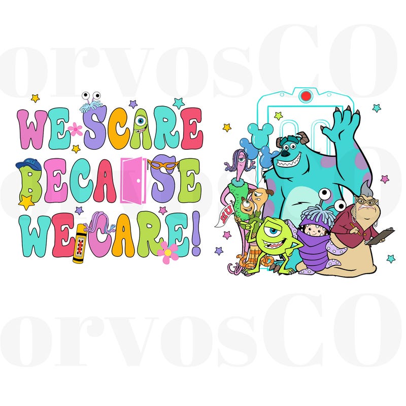 Boo Monsters Ink - Etsy