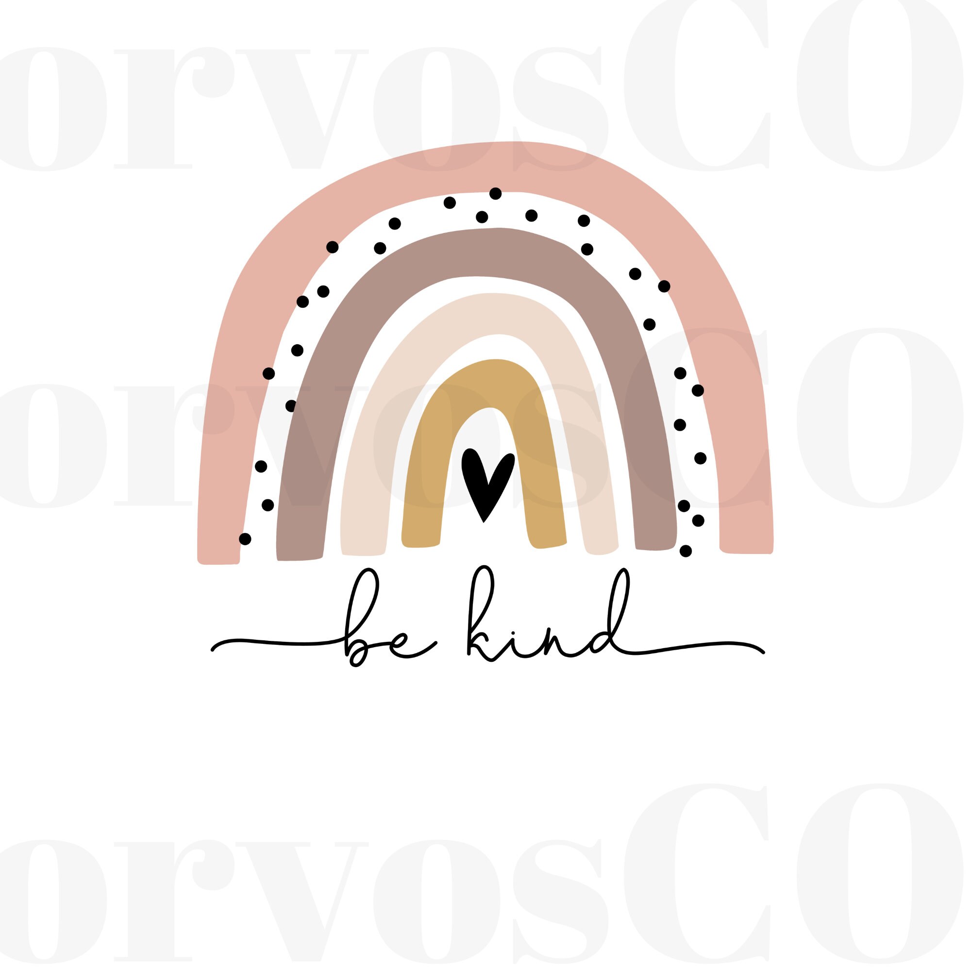 Be Kind Rainbow Png, Be Kind, Rainbow Heart, Be Kind Png, Boho PNG - Etsy