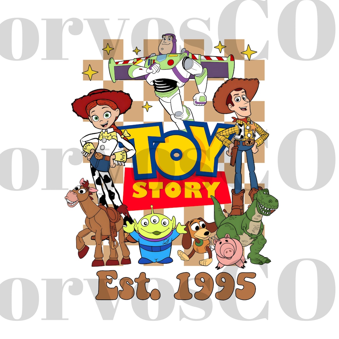 Toy Story Est 1995 PNG Bundle: Family Vacation Design (digital Download ...