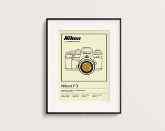 Minimalist Movie Poster, Film Camera Illustration, Cinema Room Poster ...