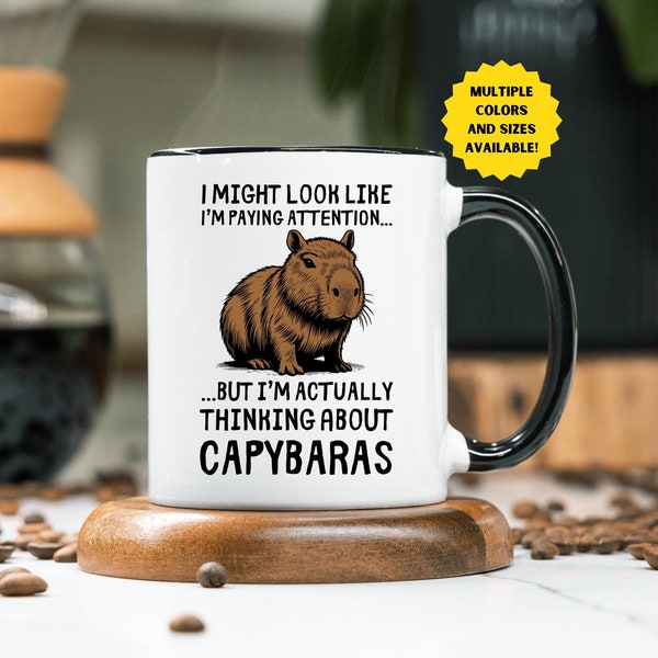 Capybara Mug - Etsy
