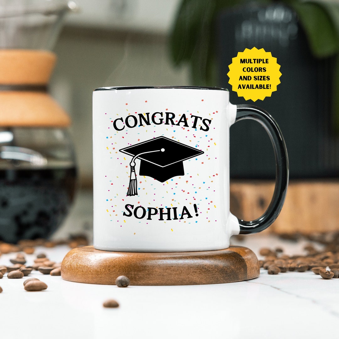 Personalized Graduation Mug, Custom Graduation Mug, Graduation Mug ...