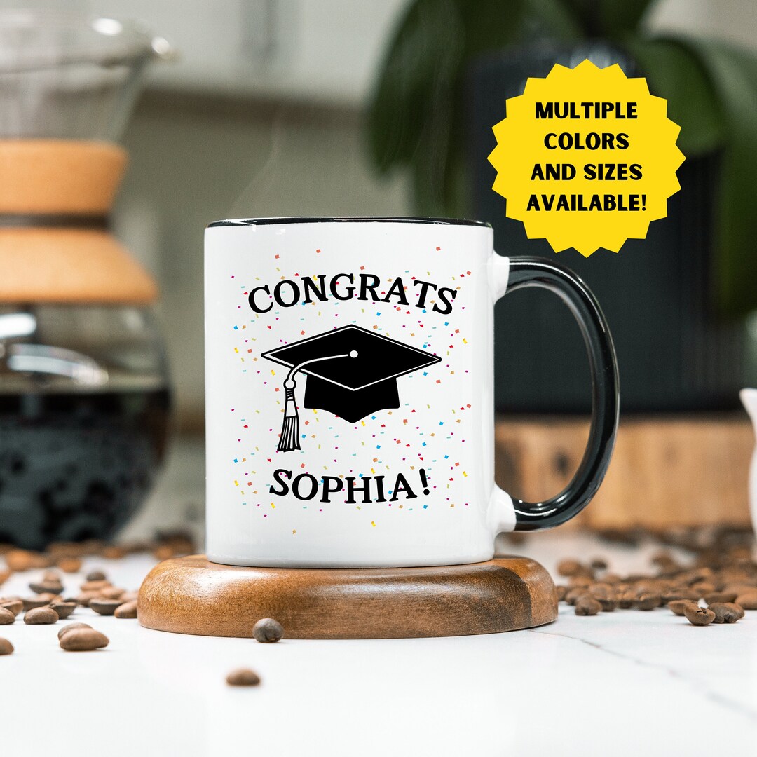 Personalized Graduation Mug, Custom Graduation Mug, Graduation Mug ...