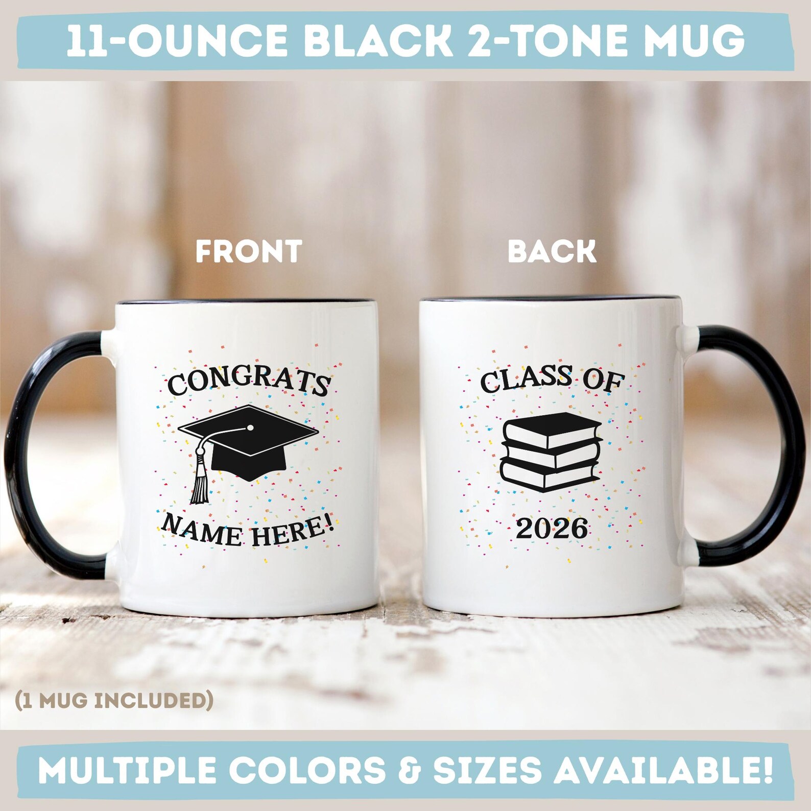 Personalized Graduation Mug, Custom Graduation Mug, Graduation Mug ...