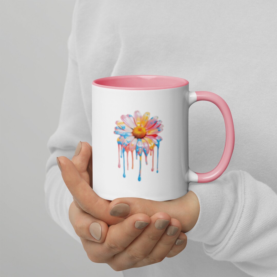 Daisy Drip Mug - Etsy