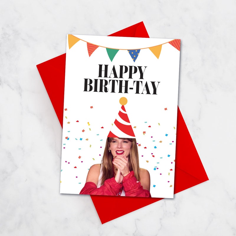 Taylorswift Birthday Cards - Etsy