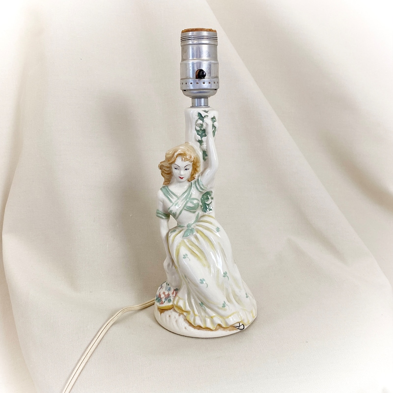 Chalkware Lamp - Etsy