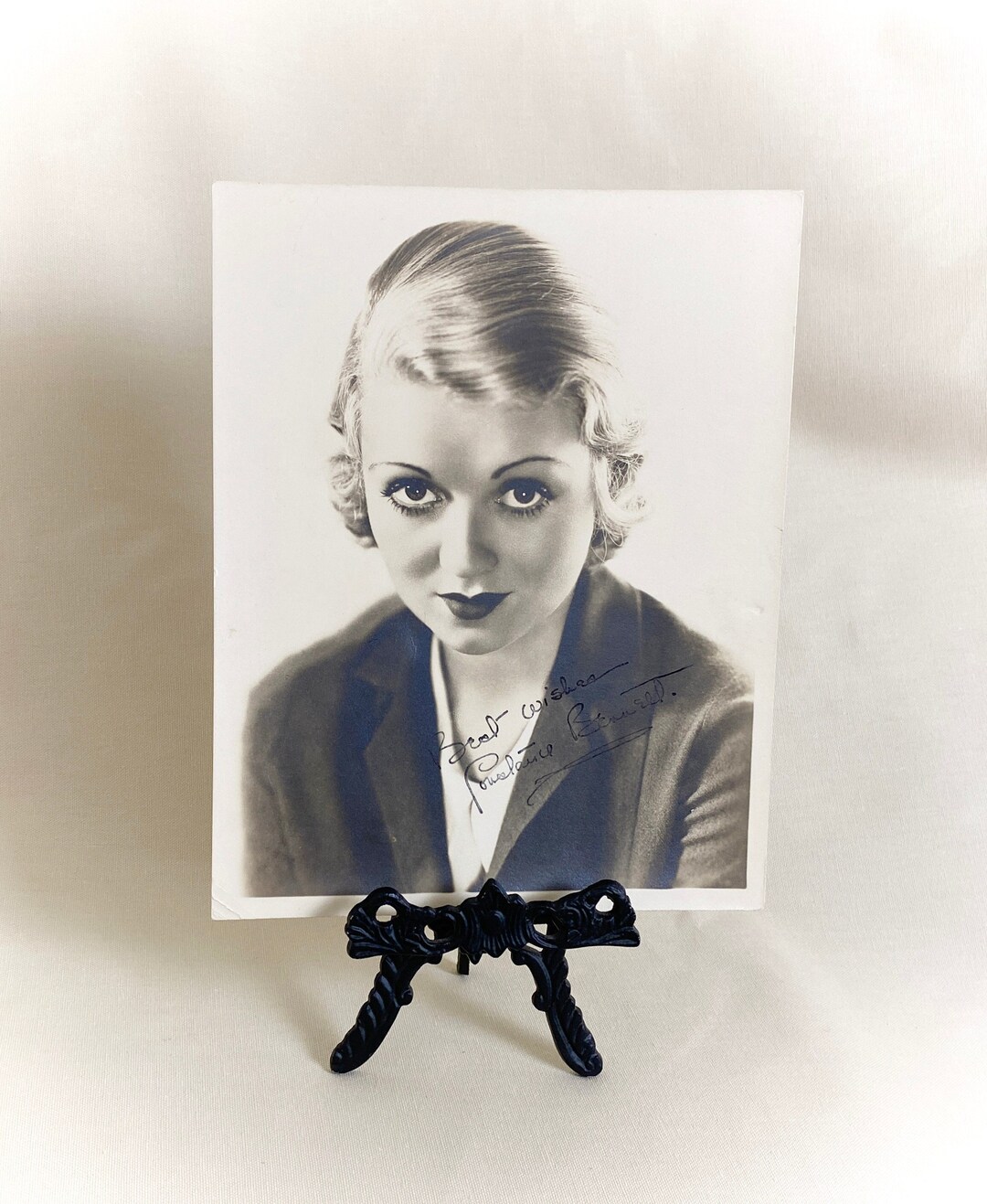 Vintage 1930s Signed Constance Bennett Photo Still, 8x10 - Etsy