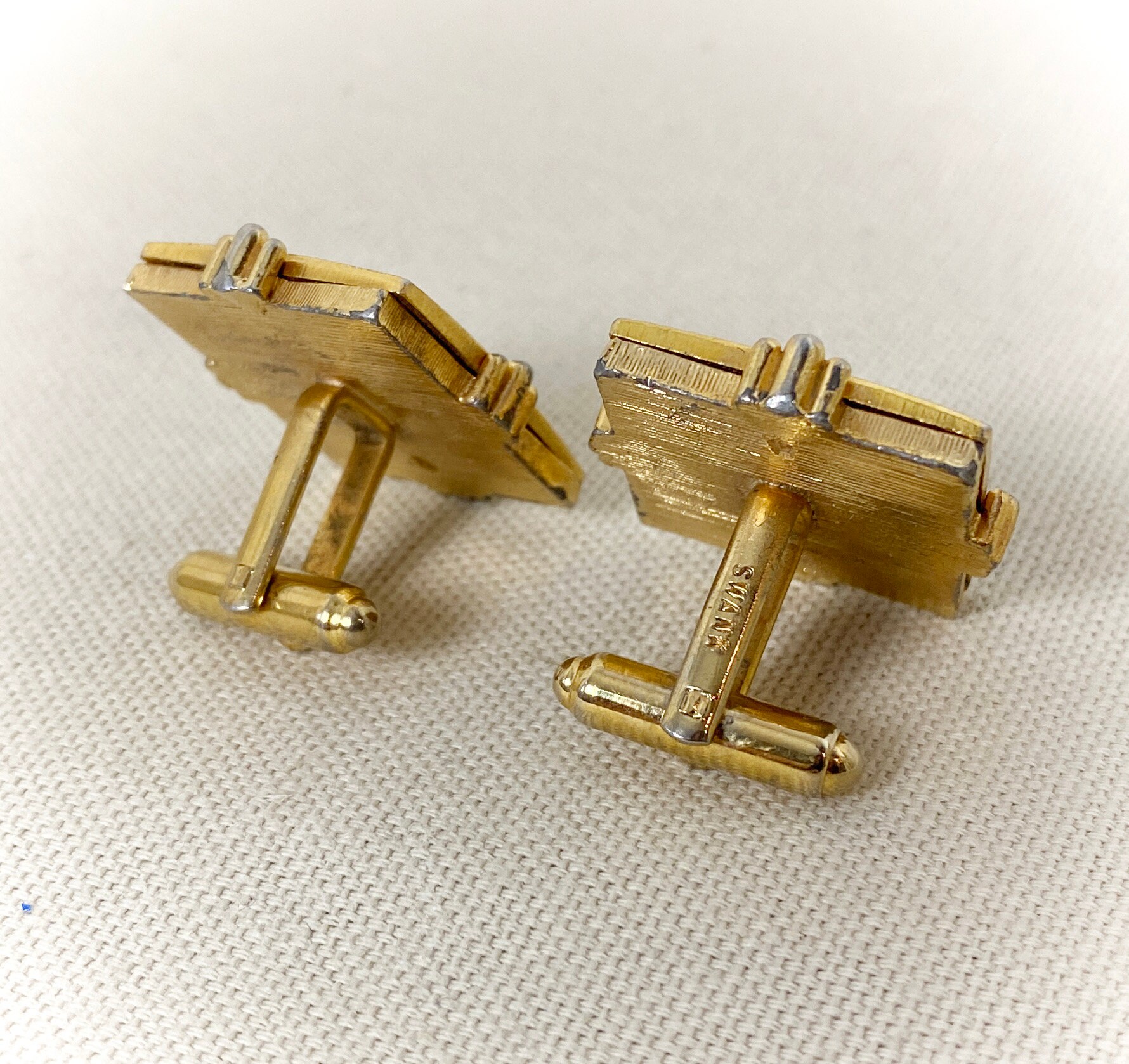 Vintage MCM Ancient Greek Nude Cuff Links by Swank - Etsy