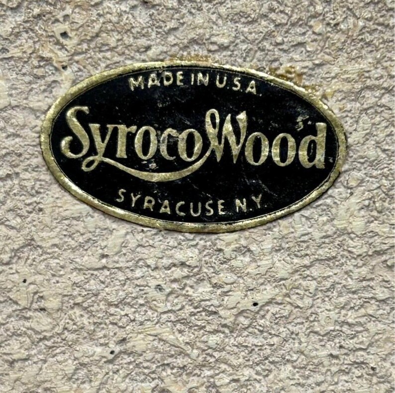 Syroco Wood Midcentury Jewelry Box - Etsy