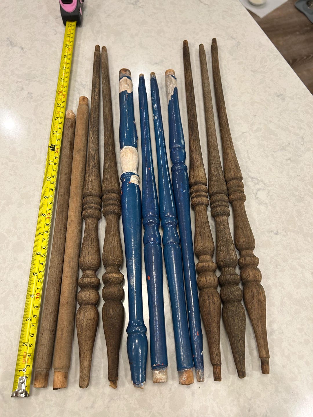 Vintage Chair Spindles Collection of 11 Architectural Salvage - Etsy