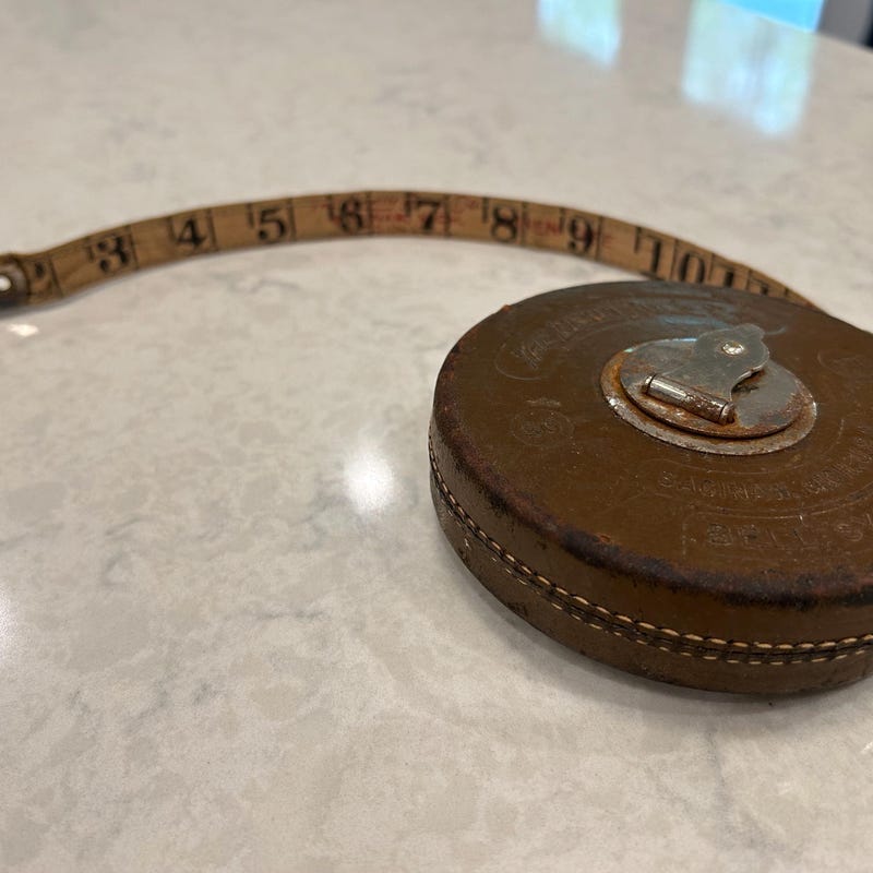 Antique Tape Measure - Etsy