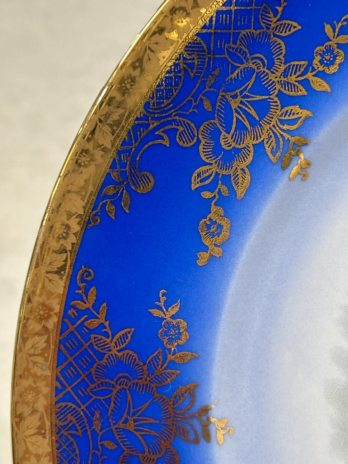 Rare Vintage Bayreuth Bavaria Josephine Bonaparte Gilded Plate - Etsy