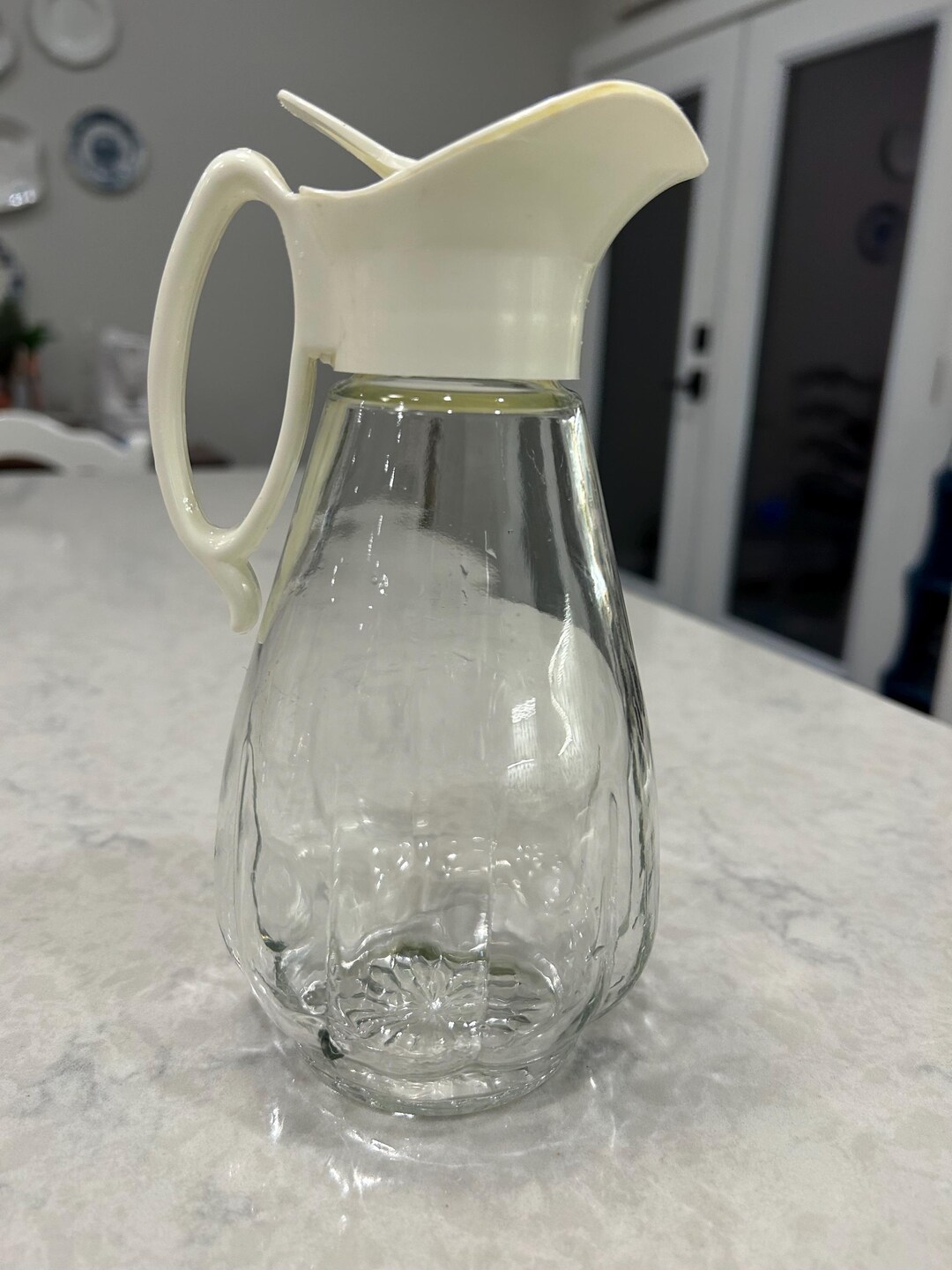 Vintage Log Cabin Syrup Dispenser - Etsy
