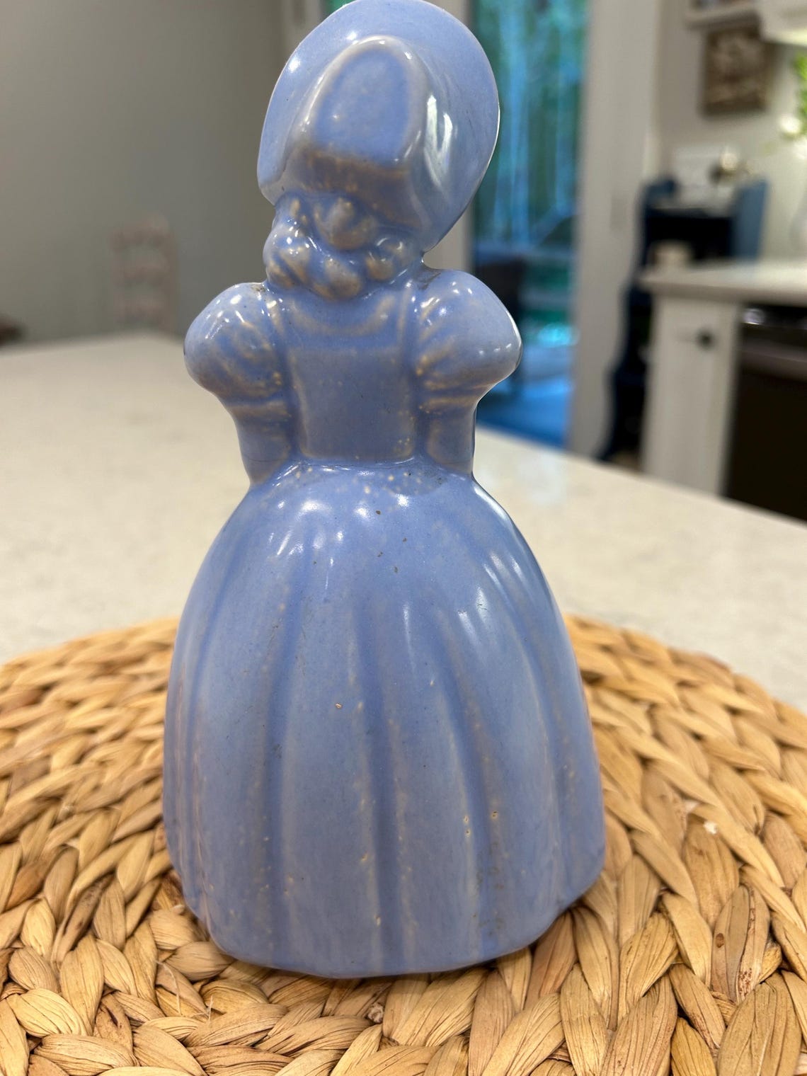 Vintage Shawnee Pottery Periwinkle Basket Girl - Etsy