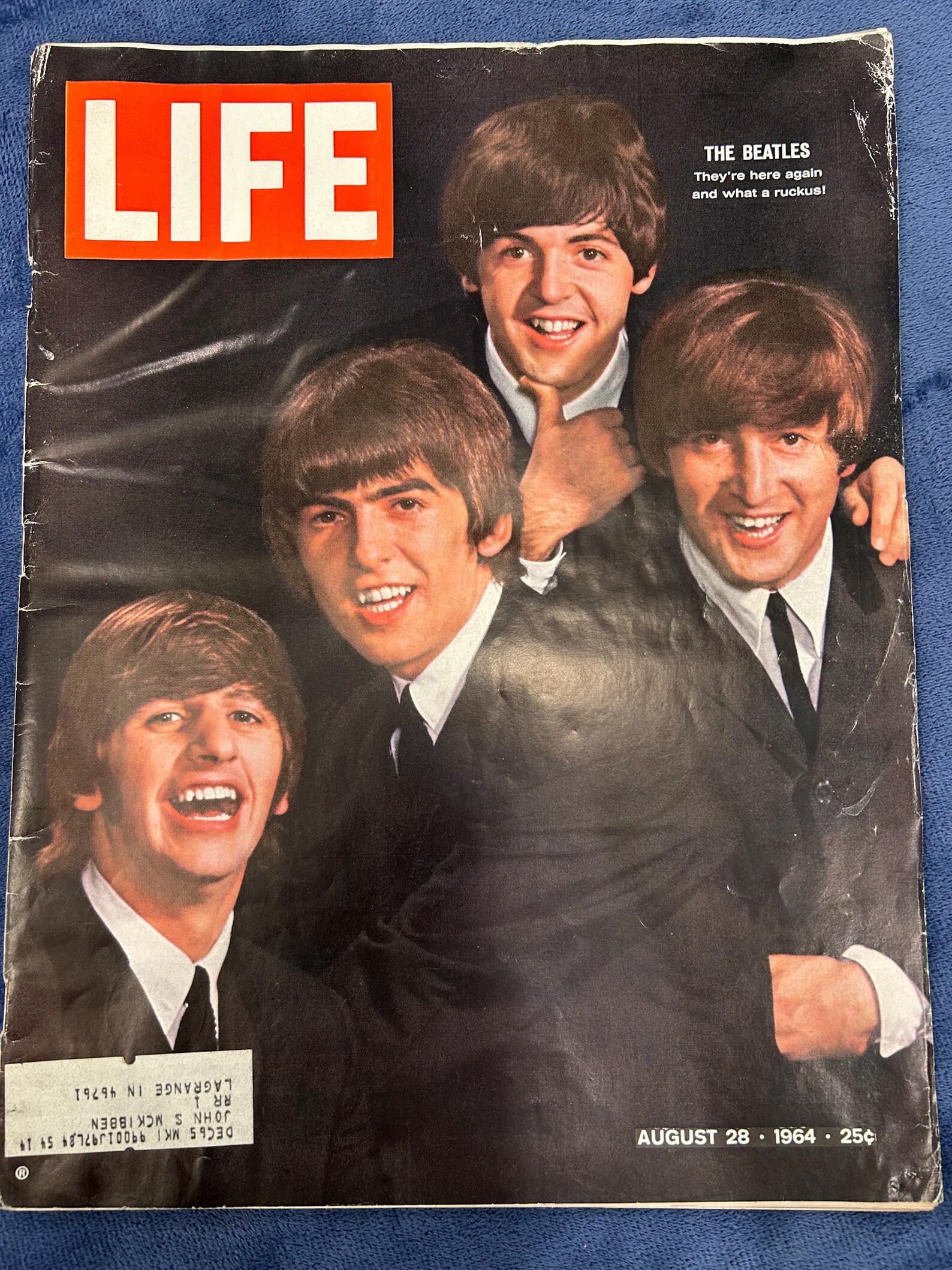 BEATLES 1964 Life Magazine - Etsy