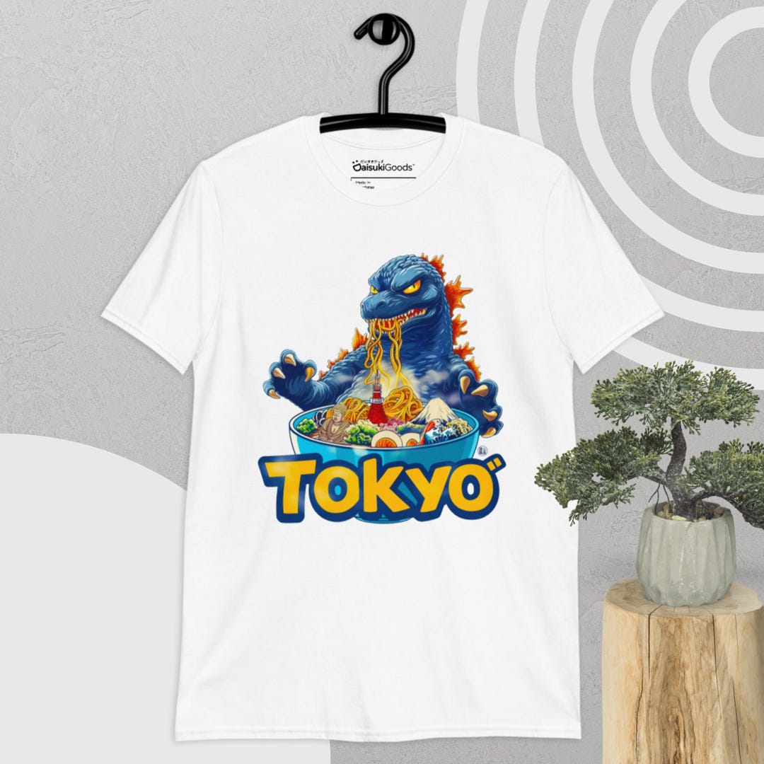 Gojira (godzilla) - Tokyo Ramen Edition. Unisex - Etsy