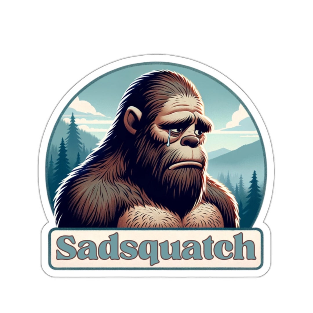 Emotive Mythical Creature: 'sadsquatch' the Melancholic Bigfoot Vinyl ...