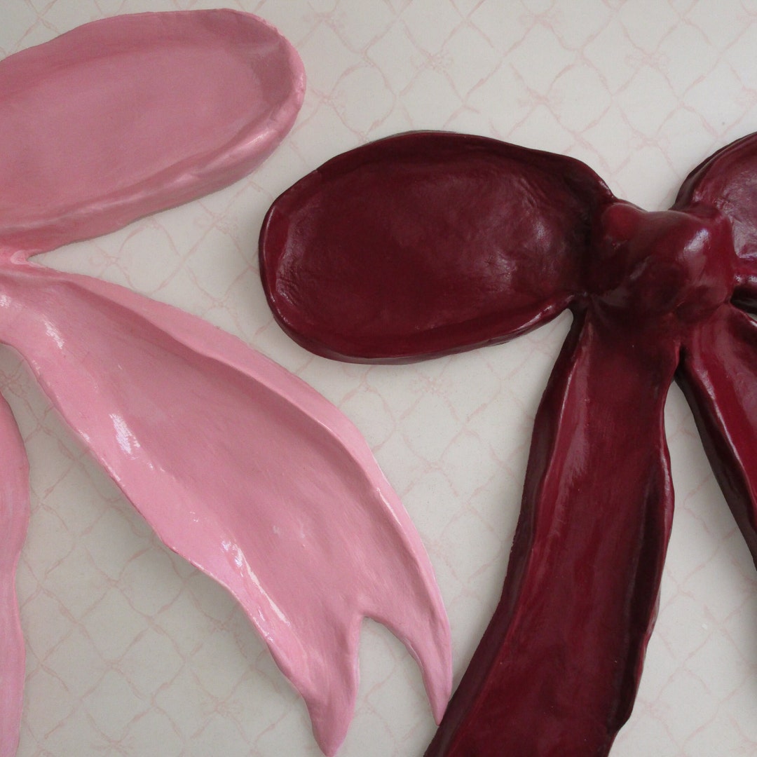 Coquette Bow Trinket Dish Elegant Jewelry Storage, Girly, Dresser Decor ...