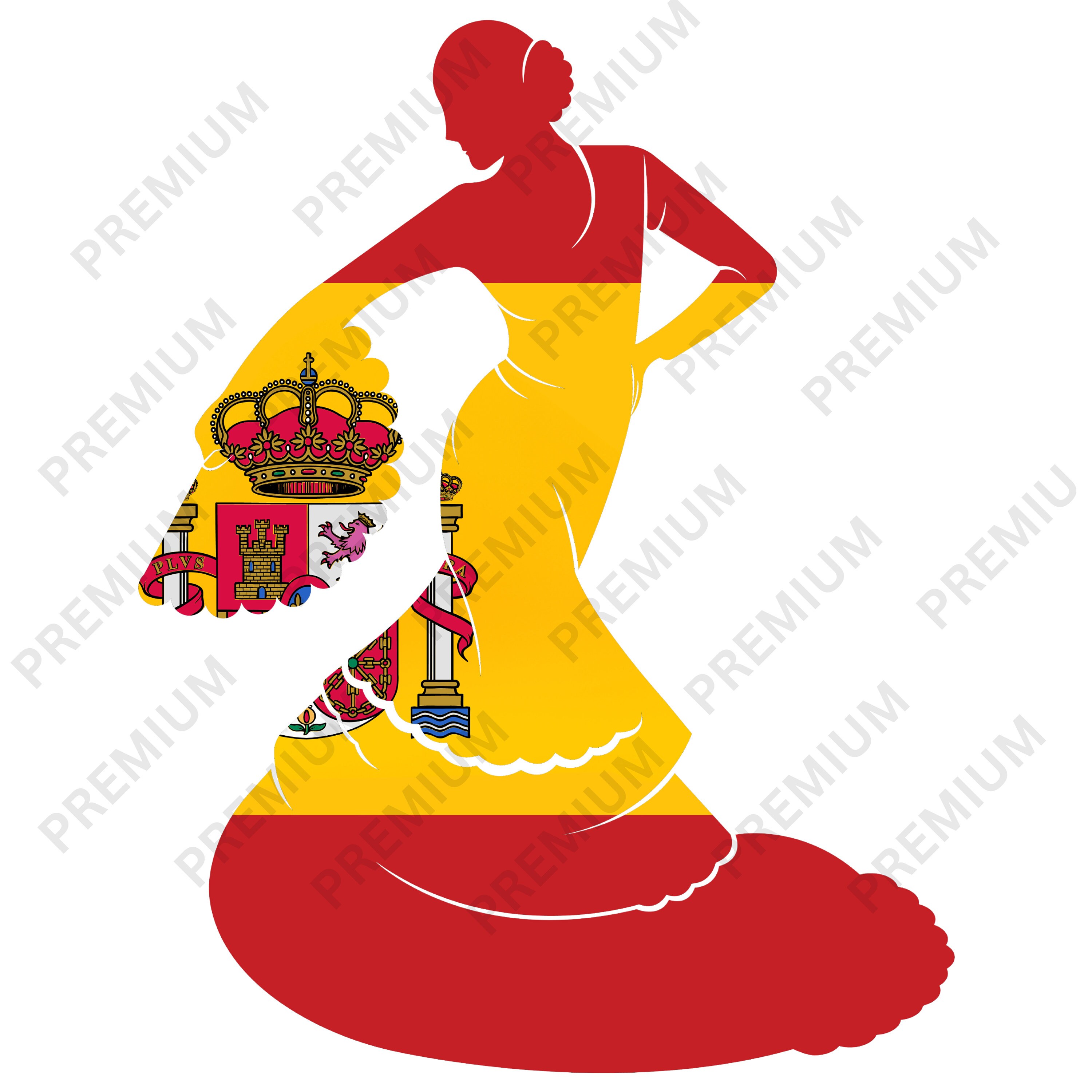 SPAIN Themed Clipart Bundle PNG Files High Resolution Png Instant ...